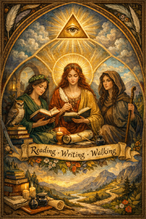 The Holy Trinity of Creativity (Reading, Writing, Walking) :: Blackboa ...
